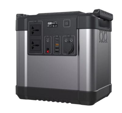 China 2000W 2220Wh Solar Portable Generator Power Station 600000mAh NMC Battery Backup for Camping Home for sale