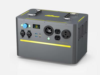 China Portable Emergency Power Supply 1KW to 5KW 110V 220V AC Outlet Solar Energy Storage Outdoor Power for sale
