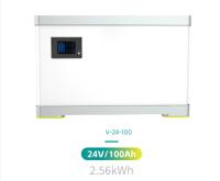 China 24V 100Ah LiFePO4 Solar Battery Rechargeable Traction Battery for Forklift Solar Kit 3kW for sale