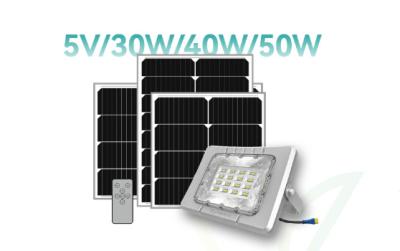 China High Brightness Waterproof Ip67 Remote Control Outdoor Led Solar Flood Light for sale