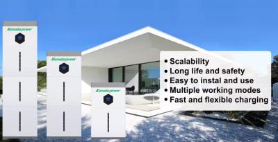 China All In One ESS Solar 48V LiFePO4 Lithium Battery Pack 5kWh 10kWh with Inverter for sale