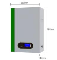 China Wall Mounted Lithium Battery 48V 51.2V 100Ah 200Ah for Home Solar Storage System for sale