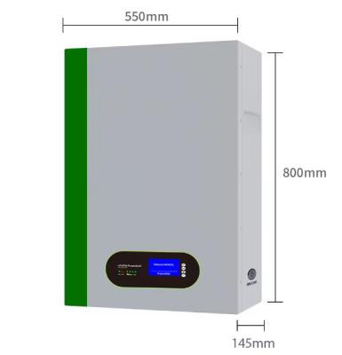 China Wall Mounted Lithium Battery 48V 51.2V 100Ah 200Ah for Home Solar Storage System for sale