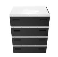 China Stacked High Voltage Solar Energy Storage Lithium Battery 10KWh 15KWh 20KWh Cabinet Home System for sale