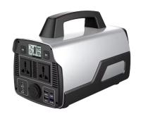 China Portable Power Station 500W 110V 220V Solar Generator Lithium Battery Camping Emergency Home Outdoor for sale