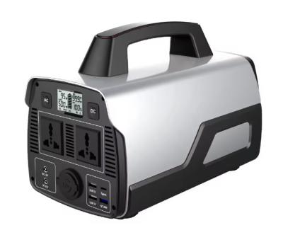 China Portable Power Station 500W 110V 220V Solar Generator Lithium Battery Camping Emergency Home Outdoor for sale