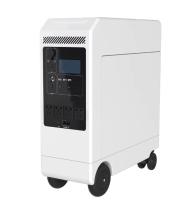China Portable Solar Power Station 5000Wh 220V Lithium Battery Outdoor Emergency Generator for sale