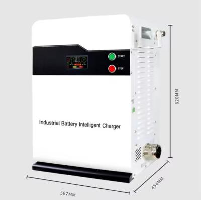 China 3KW-18KW Portable Industrial Lead-Acid Battery Charger 48V 150A for Forklift for sale