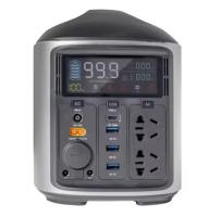 China 740Wh LiFePO4 Portable Power Station 600W AC Output Solar Generator for Outdoor Emergency Backup for sale