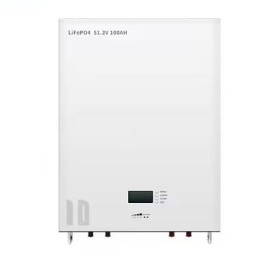 China 51.2V 100Ah 200Ah LiFePO4 Wall Mounted Lithium Ion Battery for Home Solar System for sale