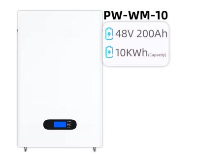 China 48V 100Ah LiFePO4 Home Energy Storage Battery 5.12KWh Power Wall with BMS for sale