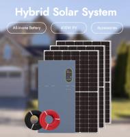 China Solar Generator Kit Off On Grid Solar Power System Solar Hybrid Inverter Complete Set for sale