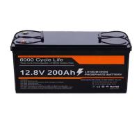 China 12V 200Ah LiFePO4 Lithium Battery for RV Solar Energy Storage 5000 Cycles for sale