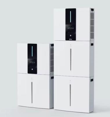 China 51.2V 10kWh 20kWh 30kWh Stackable All In One Home Solar Energy Storage Battery Inverter for sale