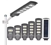 China IP65 Integrated Solar Street Light 50W to 250W ABS Plastic Waterproof Lamp with Remote Control for sale