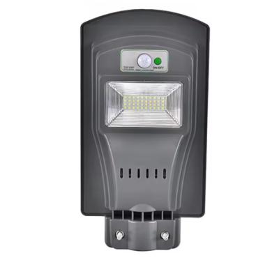 China All In One LED Solar Street Light 40W to 160W IP65 ABS Plastic Outdoor Road Light for sale