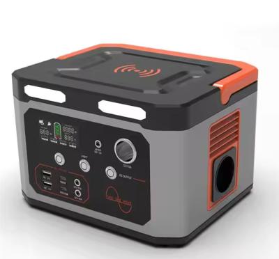 China 500W 500Wh Portable Power Station with AC Output and Solar Charging for Outdoor Emergency Use for sale