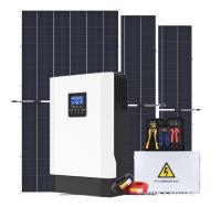 China Professional Complete Solar System Off-Grid 5000Watt Hybrid Solar Kit Mttp for sale
