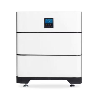 China ESS LiFePO4 48V 100Ah Lithium Battery 51.2V Stacked Battery Pack 10kWh to 25kWh for sale