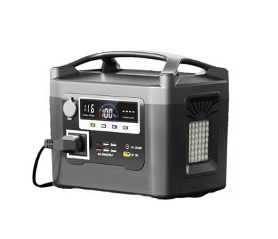 China 600W Portable Power Station 300Wh Lithium Solar Generator Pure Sine Wave MPPT Quick Charge for sale