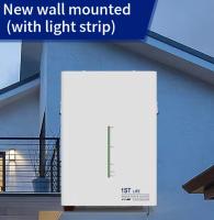 China 48V 150Ah 7.2kWh LiFePO4 Wall-Mounted Solar Battery Pack for Home UPS Energy Storage for sale