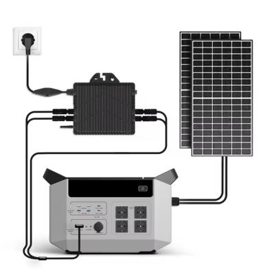 China 800W Solar Micro Inverter with 2500Wh Power Station Storage Battery and WiFi Monitoring for Balcony System for sale