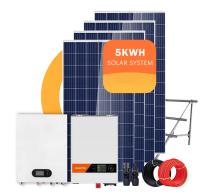 China Hybrid Solar Panels Lithium Battery Complete Household System  Power Backup Systems for sale