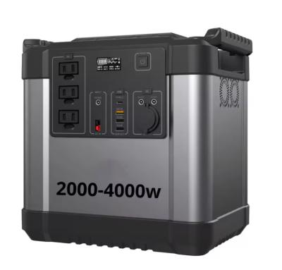 China Lithium Iron Phosphate Portable Power Station 2000W 2400W 3000W 4000W Backup Battery System for sale