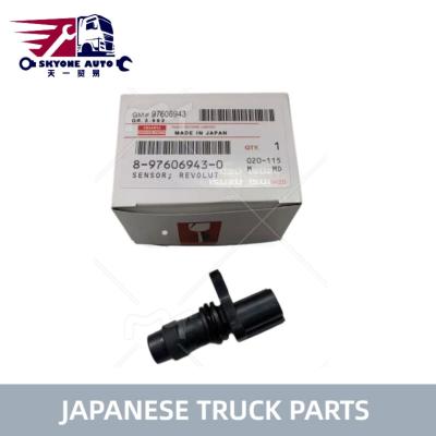 China ISUZU Crankshaft Sensor 8-97606943-0 1-87618475-0 for FVR NPR 4HK1 6HK1 700P Truck Engine Parts for sale