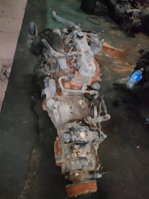 China Used Isuzu 4JB1 4JB1T Engine with Transmission for Pickup NKR Truck Japanese Parts for sale