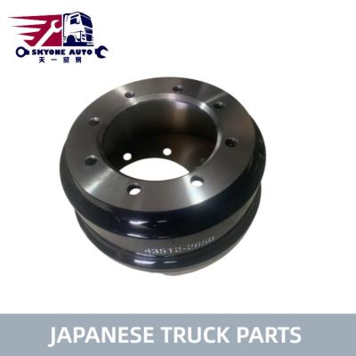 China HINO 500 Brake Drum 43512-2650 for Ranger Truck J08C J08CT Engine New for sale
