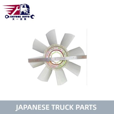 China Hino 500 Ranger Engine Fan Blade J08E P11C 16361-E0140 16306-E0140 Japanese Truck Cooling Fan for sale