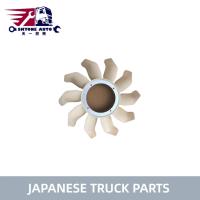 China Hino Dutro 300 N04C Fan Blade 16361-78100 21060-EB70B Japanese Truck Engine Cooling Fan for sale