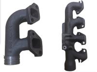 China Original Isuzu Engine Parts 8-97600970-0 8-97602056-0 Exhaust Manifold Pipes for ISUZU FVR 6HK1 ZX330 ZX360 Japanese truck parts for sale