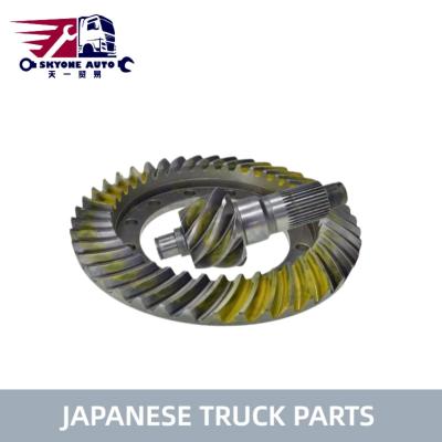 China Japanese Truck Parts Final Drive Gear Set 41201-3210 41201-3200 Ratio 8/42 1 Use For HINO 500 FM8JLKM Truck HINO ENGINE PARTS for sale