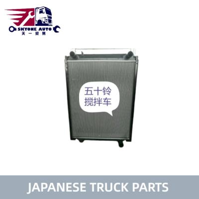 China Isuzu Engine Parts 1-21410900-0 E2 Radiator Assy Use For ISUZU Mixer Truck CXZ 6WF1 Japanese truck parts for sale