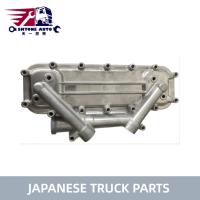 China Japanese Truck Parts Oil cooler cover 15710-1031 15710-1280 for HINO EK100 Truck HINO ENGINE PARTS for sale