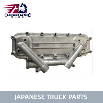 China Japanese Truck Parts Oil cooler cover 15710-1031 15710-1280 for HINO EK100 Truck HINO ENGINE PARTS for sale