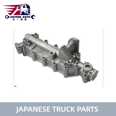 China Japanese Truck Parts Oil cooler cover 15710-1600 for HINO H06CT H07D Truck HINO ENGINE PARTS for sale