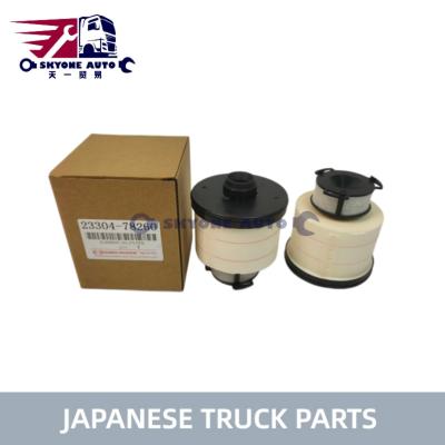 China Hino Engine Parts Fuel Filter Element 23304-78260 23304-78150 Use for HINO 300 DUTRO N04C Truck for sale