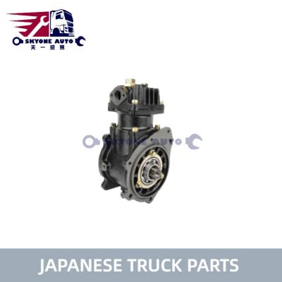 China Japanese Truck Parts ME037933 80MM Air Compressor Pump Assy For MITSUBISI FUSO FIGHTER 6D14 6D16 6D15 6D14T Truck HNTC Brand for sale