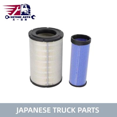 China Japanese Truck Parts Air Cleaner Filter 8-98071422-0 8-98071421-0 AF25414 FA-5538 Use For ISUZU FVR34 FRR90 6HK1 Bus & Truck Type for sale