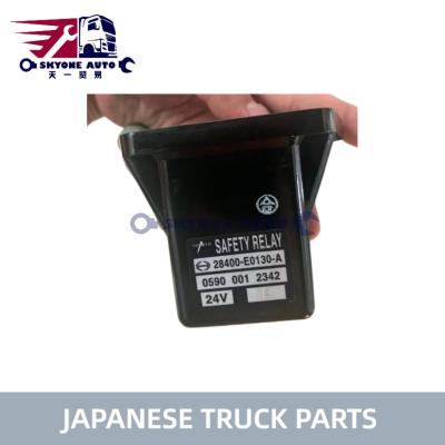 China Japanese truck parts 24V Starer Relay 28400-E0130 28400E0130 for HINO 700 FM260 FM235 Truck /EXCAVATOR J08C J08E Hino Engine Parts for sale
