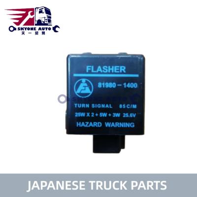 China Japanese truck parts 24V Flasher Relay 81980-1400 for HINO Truck  Hino Engine Parts for sale