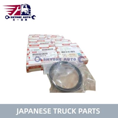 China Japanese truck parts Air Compressor Piston Ring Kit 1-19163043-0 1191630430 for ISUZU FTR32 6HE1T 6HK1 Truck Hino Engine Parts for sale