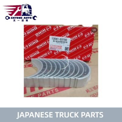 China Japanese truck parts Engine Connecting Rod Bearing 13041-E0700 13041E0700 for HINO 500 J08E Truck Hino Engine Parts for sale