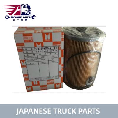 China Japanese truck parts Oil Filter 1878100750 1-87810075-0 for ISUZU FTR 6BD1 Truck ISUZU TRUCK PARTS for sale