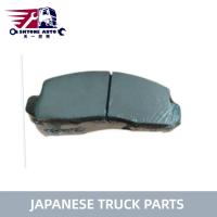 China Japanese truck parts 04465-37151 0446537151 Brake Pads for HINO 300 DYNA W04D Truck Hino Engine Parts for sale