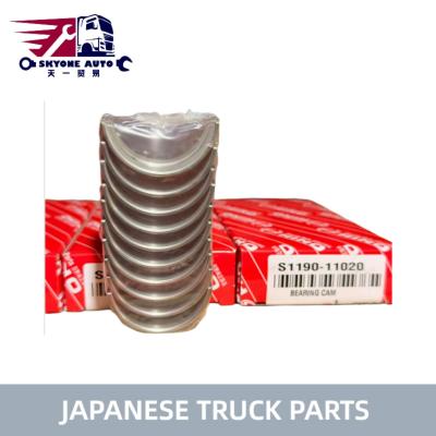 China Engine Camshaft Bearing S1190-11020 Use For Japanese truck HINO 500 J08C Hino Engine Parts for sale