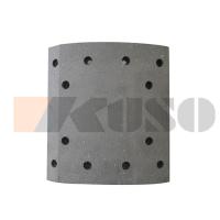 China HINO P11C Rear Brake Lining With Brake Pad Rivet for sale